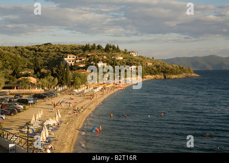 Beach, Afissos, Pelion, Thessaly, Greece, Europe Stock Photo - Alamy