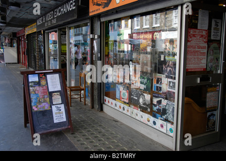 Record shops in Berwick Street Soho London England Stock Photo - Alamy