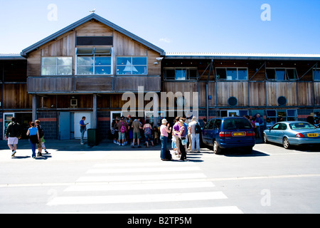 Rick Stein's Deli and Fish and chip shop, Padstow, Cornwall, UK Stock ...
