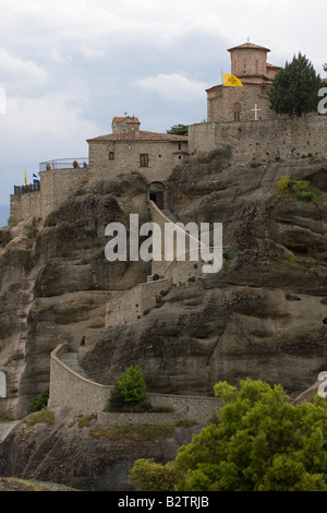 Greece Thessaly Meteora Varlaam Monastery Stock Photo - Alamy