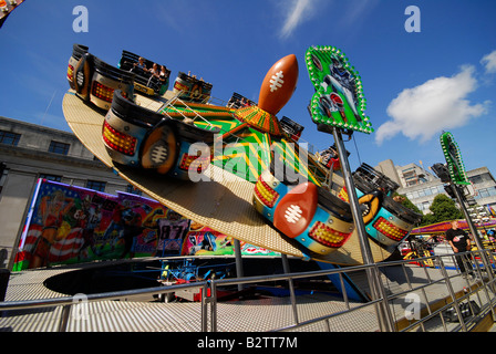 A spinning fair ground ride Stock Photo: 85272317 - Alamy
