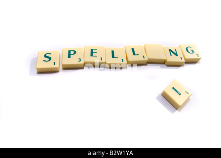 Scrabble pieces spell out a relevant word Stock Photo - Alamy