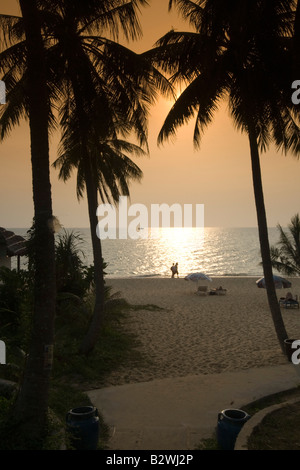 Sunset at Phu Quoc beach, Vietnam Stock Photo - Alamy