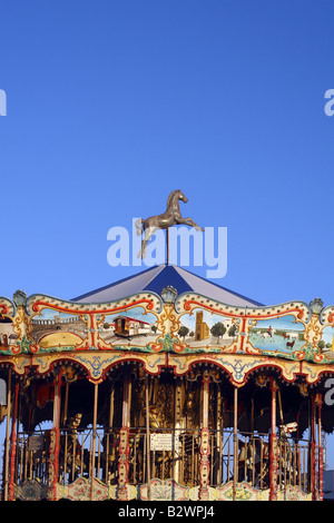 Traditional Carousel in Les Saintes Maries de La Mer, Camargue ...
