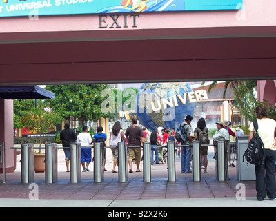 Ticket booths at Islands of Adventure, Universal Orlando Resort Stock ...