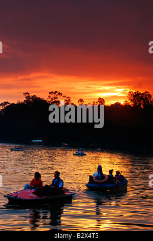 Boating in Ooty lake Stock Photo - Alamy