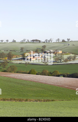 The English countryside. Woodborough Park Farm, Nottinghamshire ...
