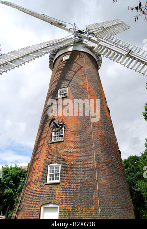 Buttrum's Windmill, Woodbridge, Suffolk, England, UK built 1836 John ...