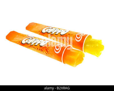 Calippo Orange Ice Lolly Stock Photo - Alamy