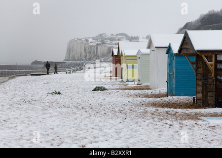 Beach Huts, Kingsdown Beach, Deal, Kent - Summer 2024 Stock Photo - Alamy