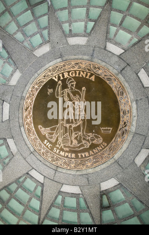 VIRGINIA STATE SEAL Stock Photo - Alamy