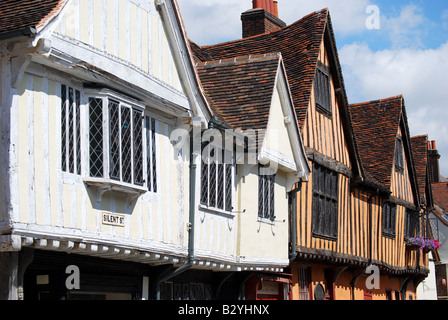 Tudor buildings, Silent Street, Ipswich, Suffolk, England Stock Photo ...