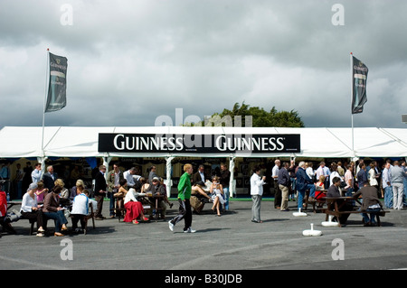 Guinness tent at the Galway Races, Ireland Stock Photo - Alamy