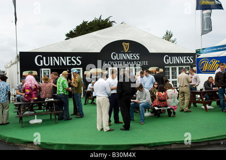 Guinness tent at the Galway Races, Ireland Stock Photo - Alamy