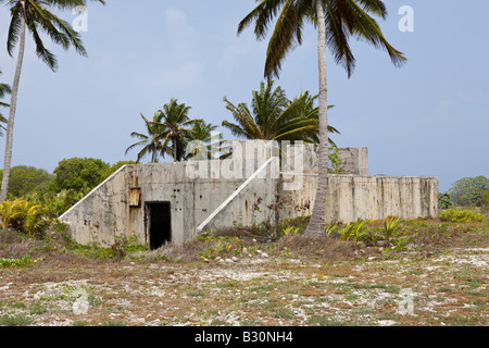 Old Bunker for Observation of Nuclear Weapons Test Marshall Islands ...