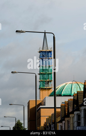 The new and unfinished Harrow central Mosque in Harrow Stock Photo - Alamy
