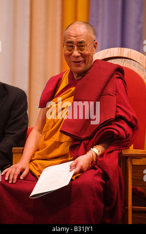 His Holiness the 14th Dalai Lama attends the dedication of the Tibetan ...