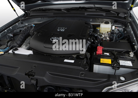 2008 Toyota 4Runner Sport in Gray - Drivers Side Profile Stock Photo ...