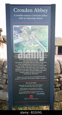 Croxden Abbey, Staffordshire, England, UK Stock Photo - Alamy