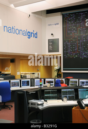 The control room, the National Grid, Wokingham Stock Photo - Alamy