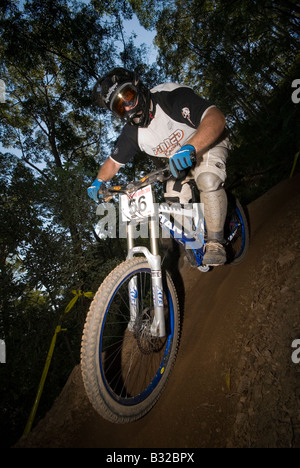 Competitive Downhill Mountain Bike race in the UK, Wales, Great Britain ...