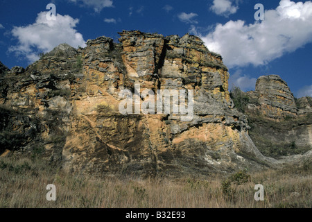 Sandstone Massif. Isalo National Park. MADAGASCAR. Isalo was declared a ...