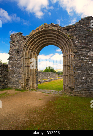 Ruins of Strata Florida Cistercian Abbey Stock Photo - Alamy