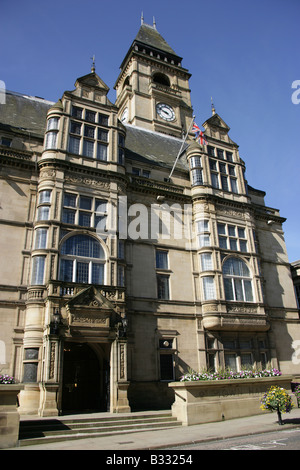 City of Wakefield, England. Main entrance to the Wakefield Museum ...
