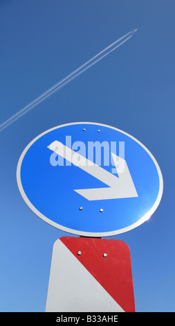 plane disregarding the traffic sign Stock Photo - Alamy