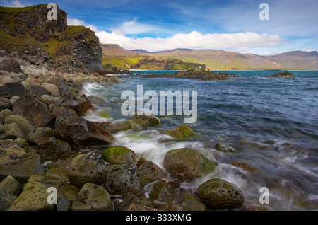 Arnarstapi, Bird cliffs, Snaefellsnes Peninsula, Iceland Stock Photo ...