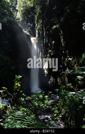 Eskdale river walk Lake district with pools and waterfalls Stock Photo ...