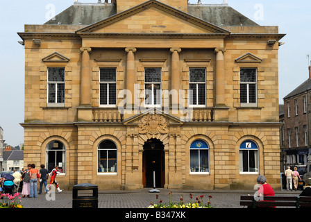 Kelso Town Hall and market square Scottish Borders UK Stock Photo - Alamy