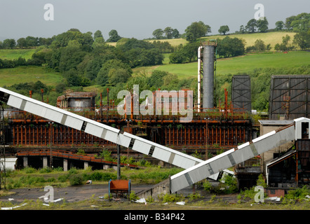 The old ruins of Cwm Colliery in Beddau, South Wales Stock Photo - Alamy