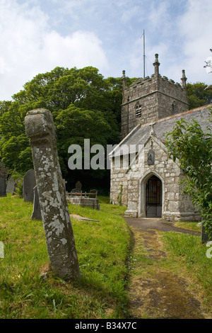 Sancreed ancient village church and celtic graveyard West Penwith ...