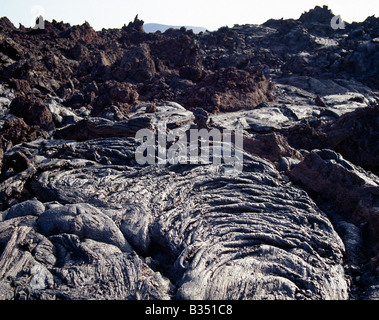 Kenya, Lake Turkana, Teleki's Volcano. A view from the top of Teleki's ...