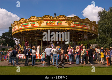Carousel - Bressingham Stock Photo - Alamy