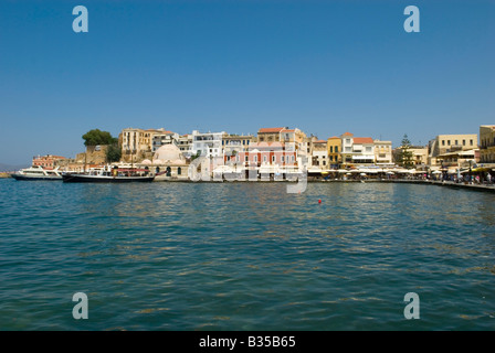 Chania Venetian Harbour Stock Photo - Alamy