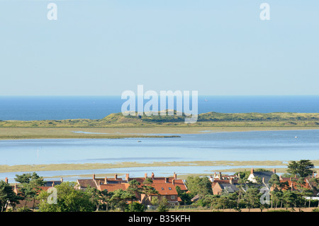 Scolt Head Island National Nature Reserve seen from Holkham beach ...