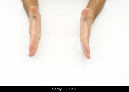 Hand with open palm facing up Stock Photo - Alamy