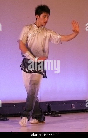 KUNG FU STUDENT OF RENMIN UNIVERSITY OF CHINA DISPLAYS HIS SKILLS AT ...