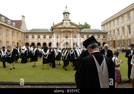 Cambridge Graduation Ceremony Stock Photo - Alamy