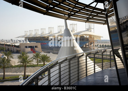 View of the Bahrain International Circuit BIC. Home of motorsport in ...