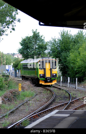 Train for Stourbridge Town at Stourbridge Junction station, West ...