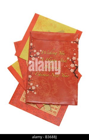 Chinese New Year Red Packets Stock Photo - Alamy