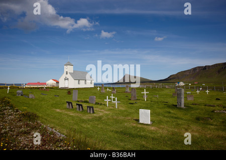 Church in Arnes Stock Photo - Alamy
