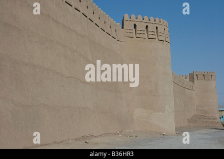 Rampart Walls at Arg E Rayen in Iran Stock Photo - Alamy