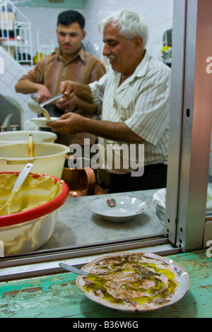 Foul Shop in the Souk in the Old City in Aleppo Syria Stock Photo - Alamy