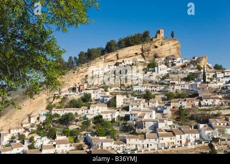 Village of Montefrio, Granada province, Spain, with its church on the ...