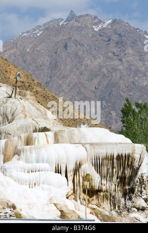 Garam Chashma Hot Springs near Khorog Tajikistan Stock Photo - Alamy