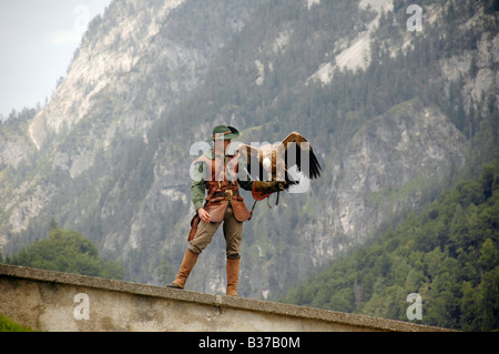 Austria County of Salzburg Hohenwerfen Castle Birds of Prey Show ...